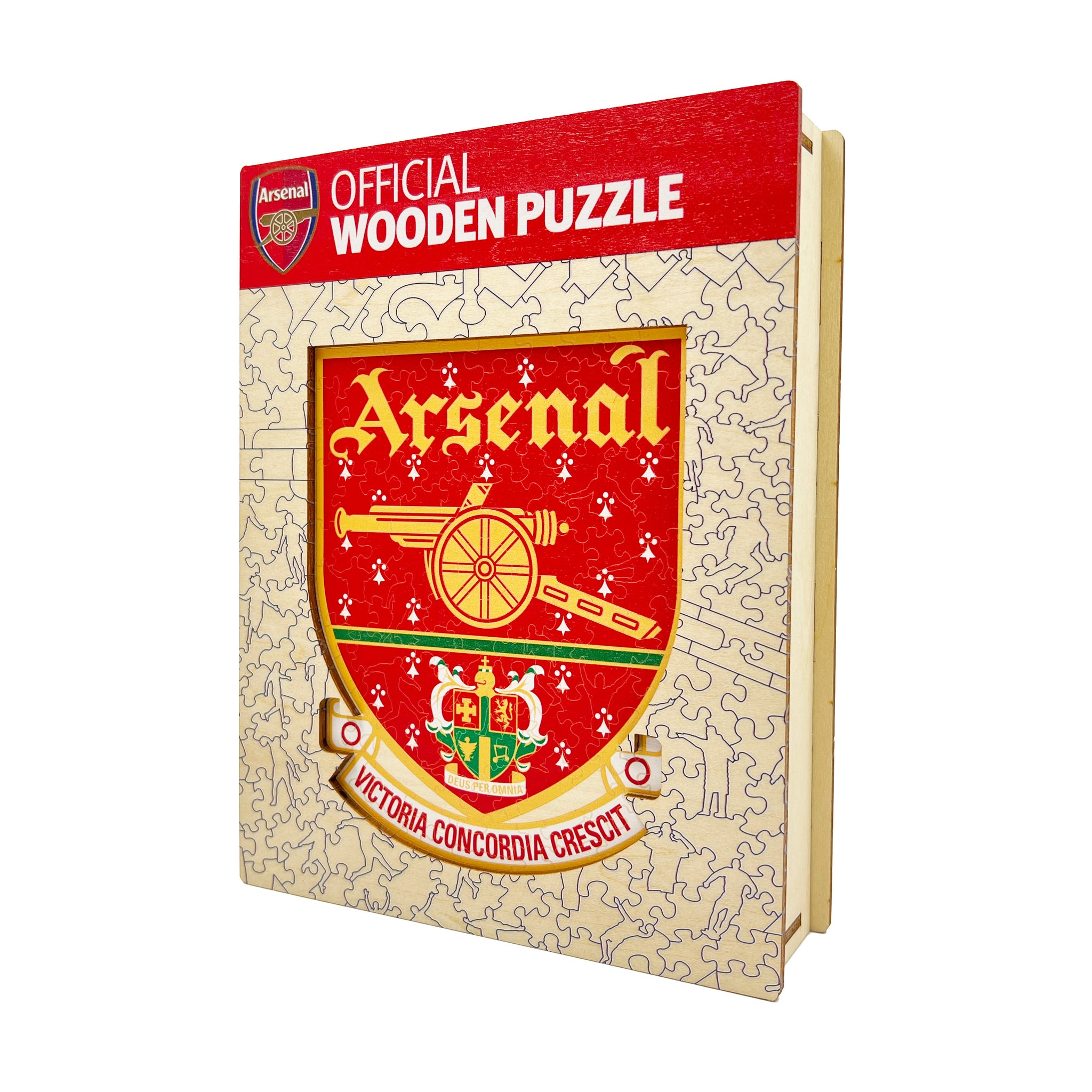Logo Retro Arsenal® - Puzzle di Legno – Iconic Puzzles IT